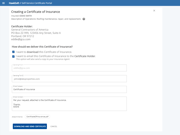 Introducing HawkSoft Self-Service Certificates